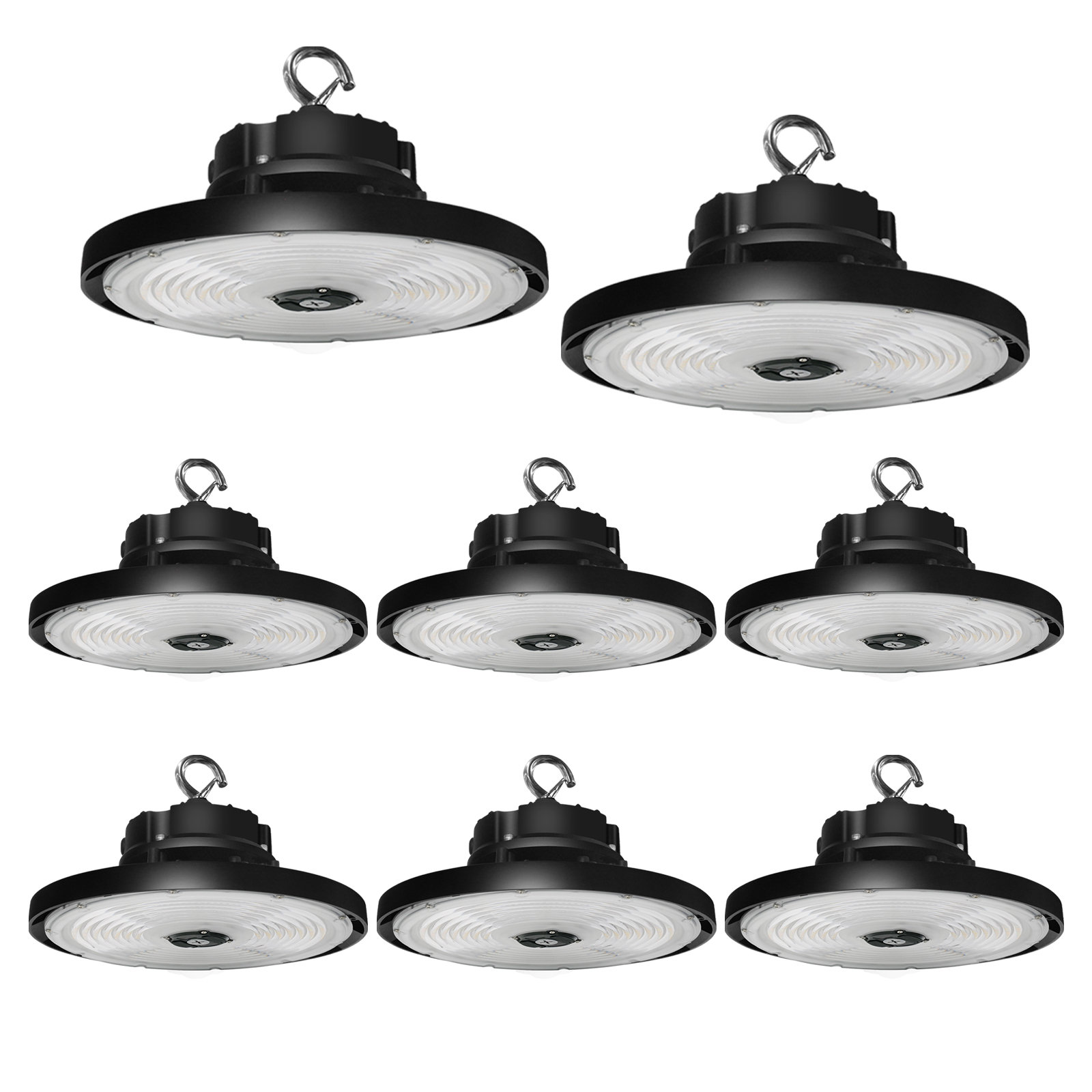 RUN BISON Dimmable Circle High Bay Ceiling Light | Wayfair
