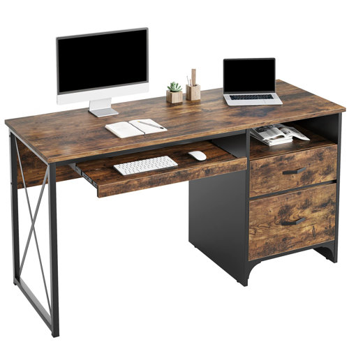 17 Stories Myalynn Computer Desk | Wayfair