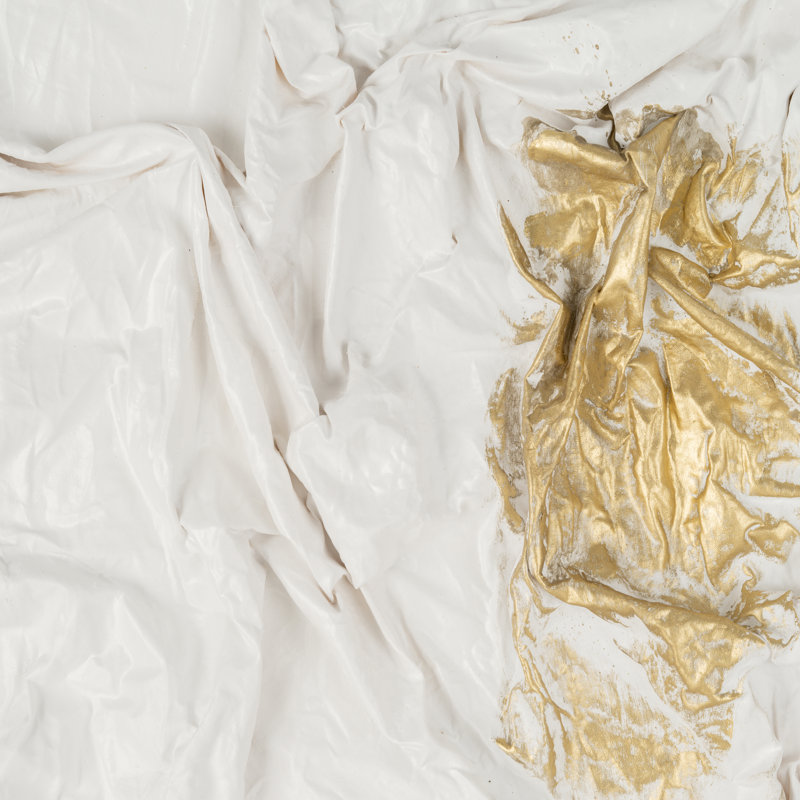 Everly Quinn Modern Glam Textured Acrylic Abstract Canvas Wall Art ...