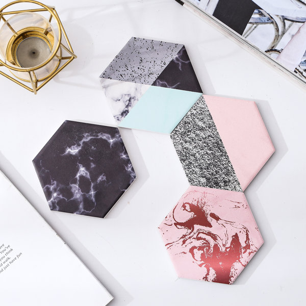 Blue Elephant Geometric Coaster | Wayfair.co.uk