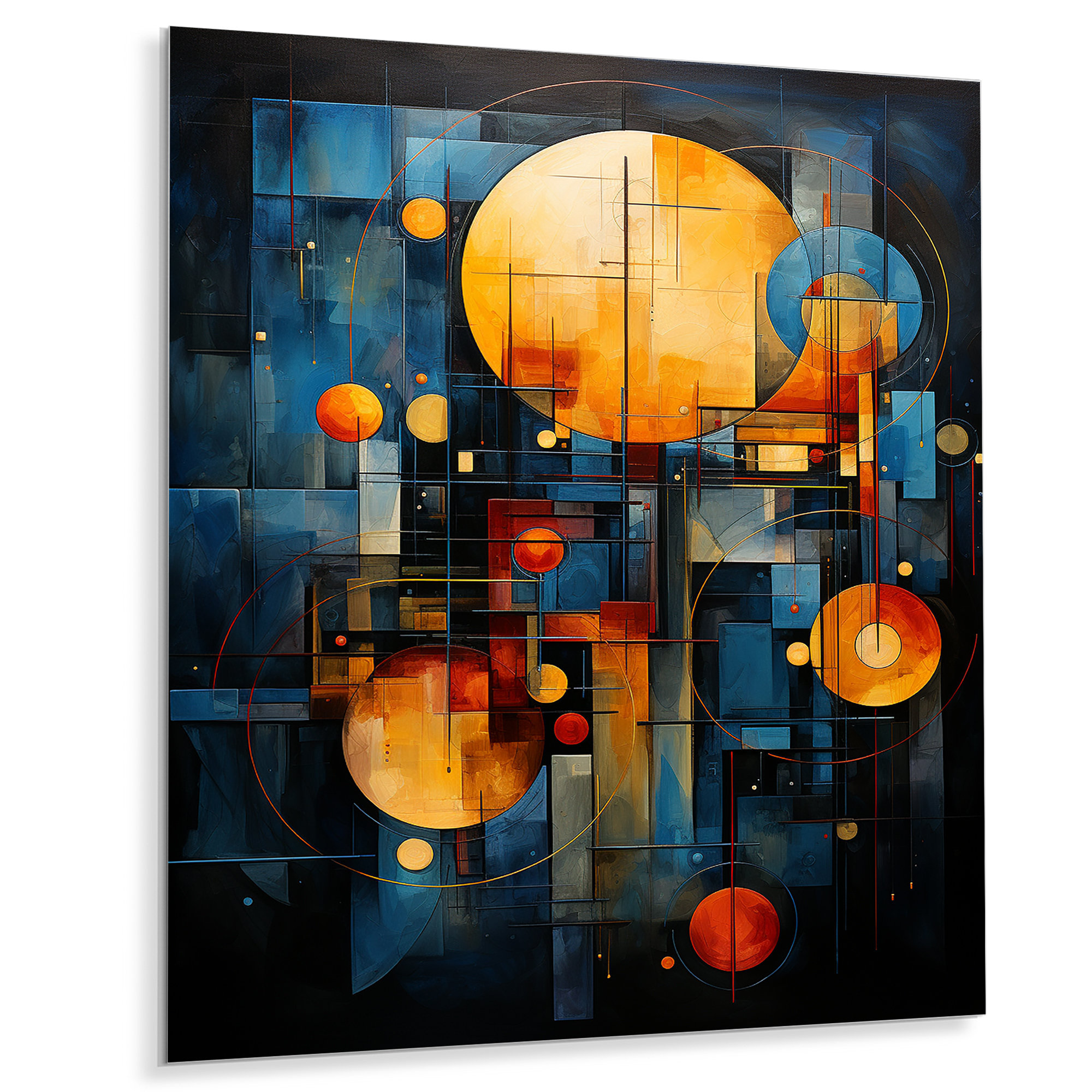 Red Barrel Studio Yellow Teal Astrology Celestial Alignment II ...