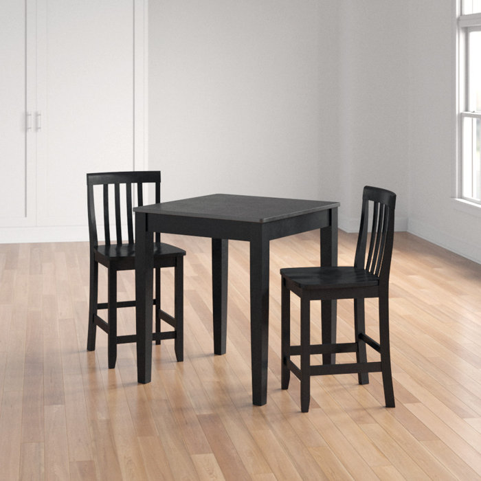 Three Posts™ Diamondback 3 - Piece Dining Set & Reviews | Wayfair