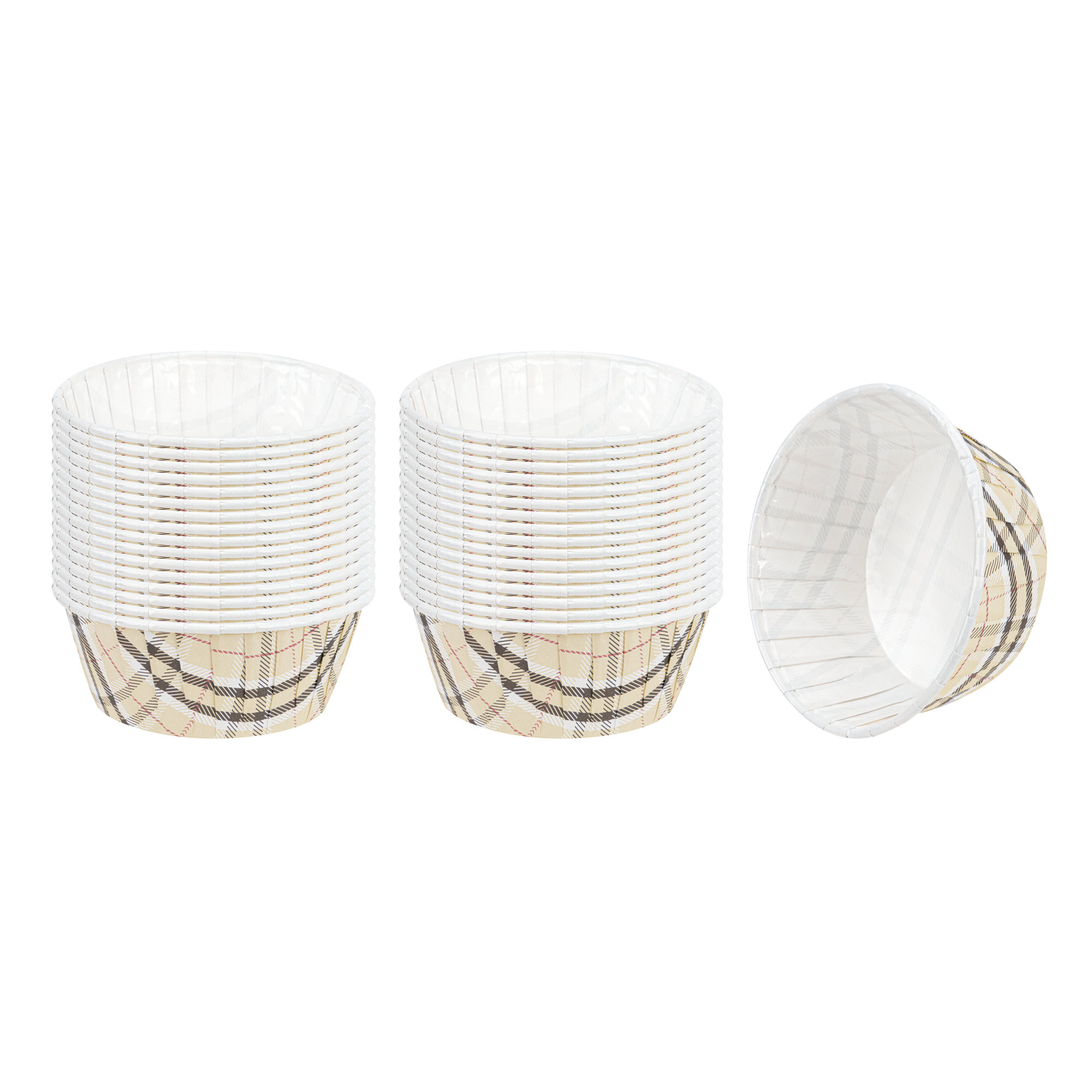 Restaurantware-Panificio 5 Ounce Baking Cups, 200 Pleated Cupcake ...