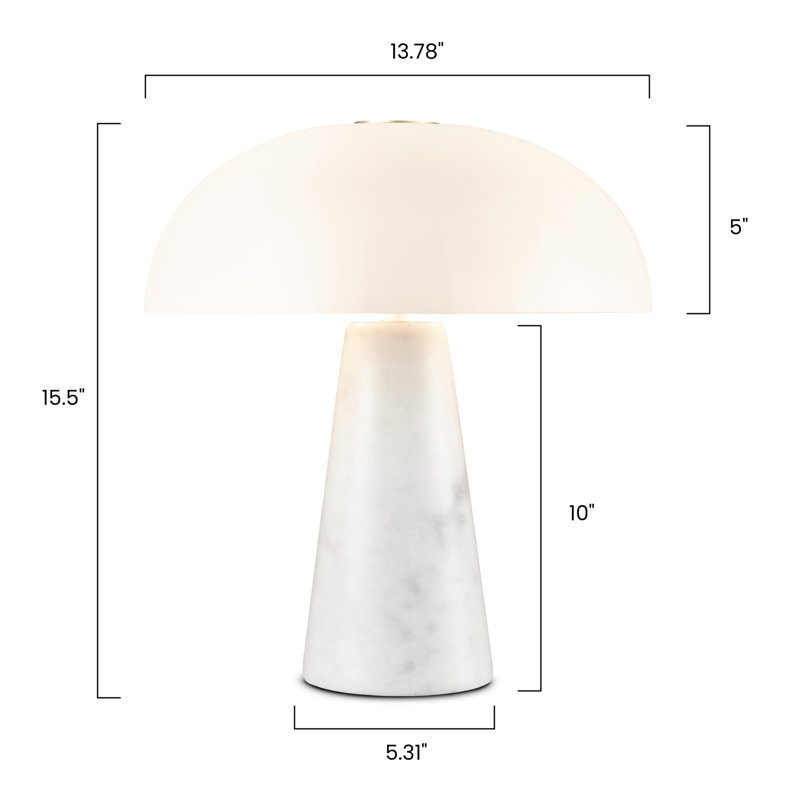 AllModern Singapore Marble Table Lamp "& Reviews" | Wayfair