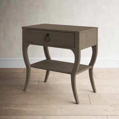 Birch Lane™ Regan Solid Wood Nightstand & Reviews | Wayfair