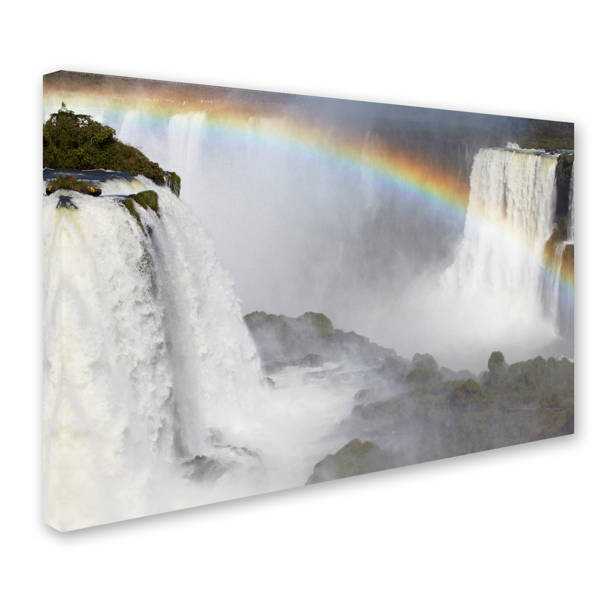 Trademark Art Robert Harding Picture Library Waterfall 1 On Canvas by ...