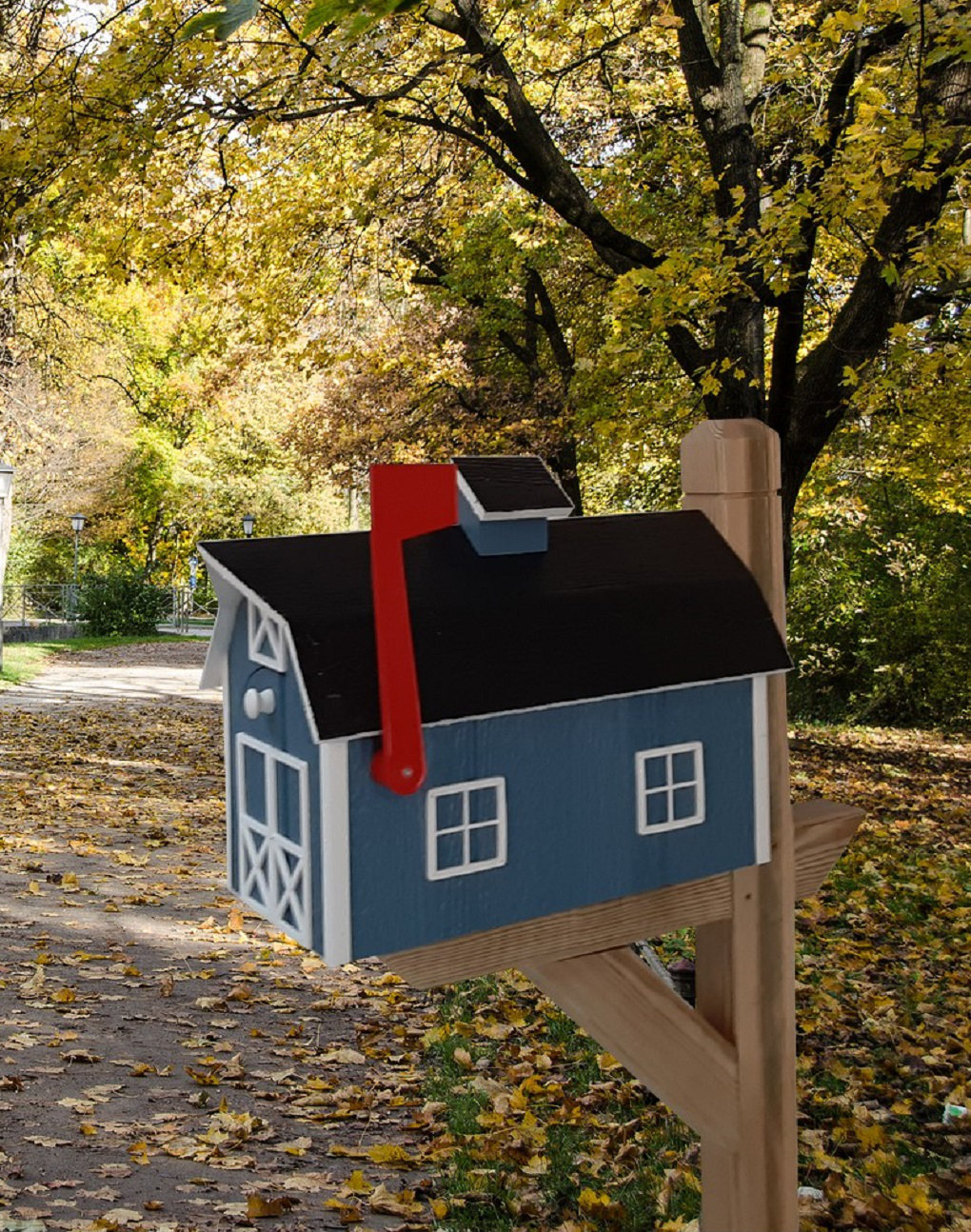 Amish Mailbox, Handmade, Dutch Barn Style Mailbox & Reviews | Wayfair