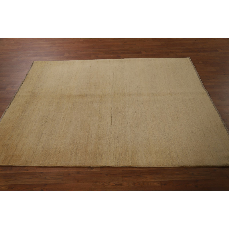 Hokku Designs Handmade Modern Gabbeh Oriental Rug 5x6 | Wayfair