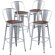 17 Stories Burney Counter Stool with Metal Frame & Reviews | Wayfair