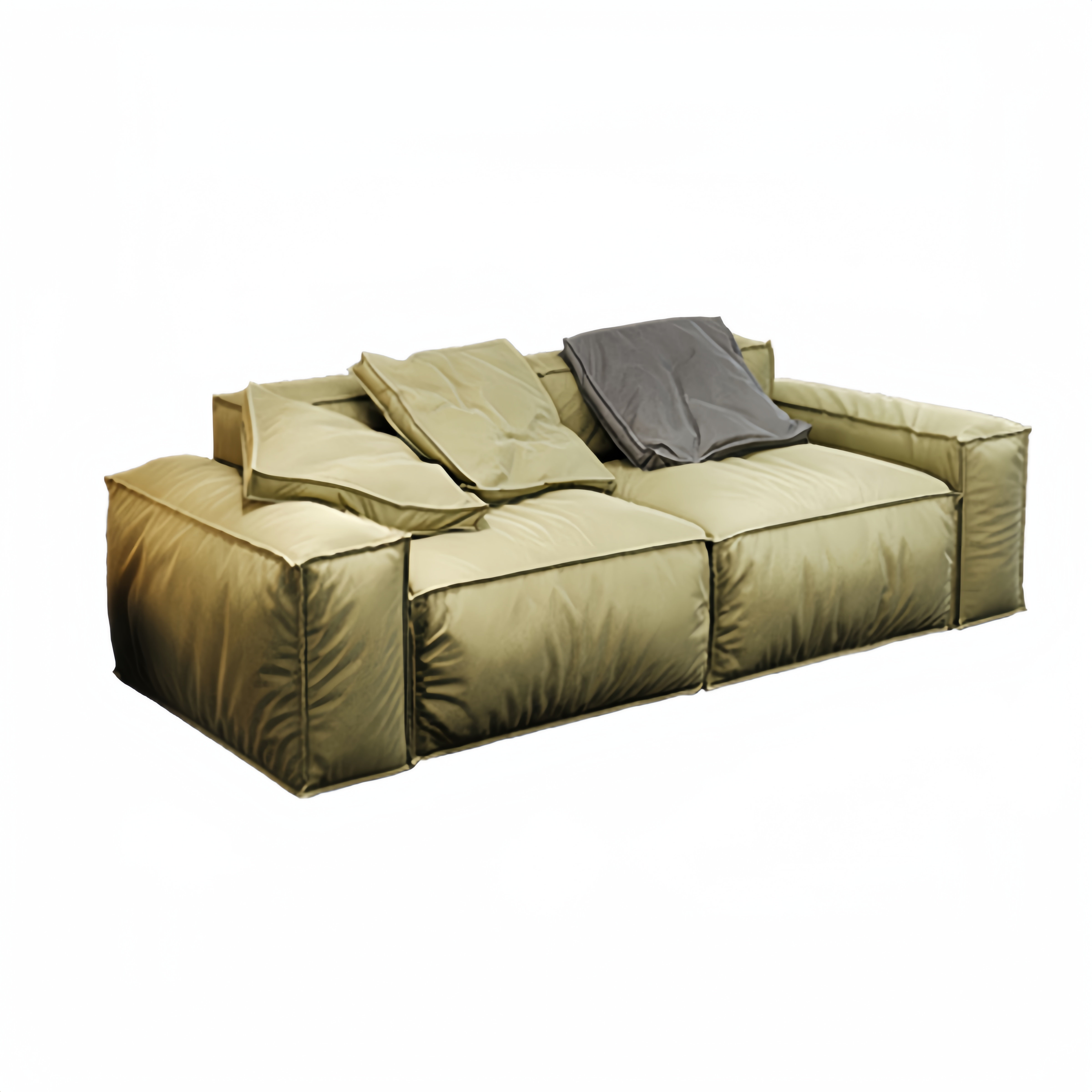 Lifton Modern Light Luxury Living Room Minimalist Sofa 78.74'' Sofa ...