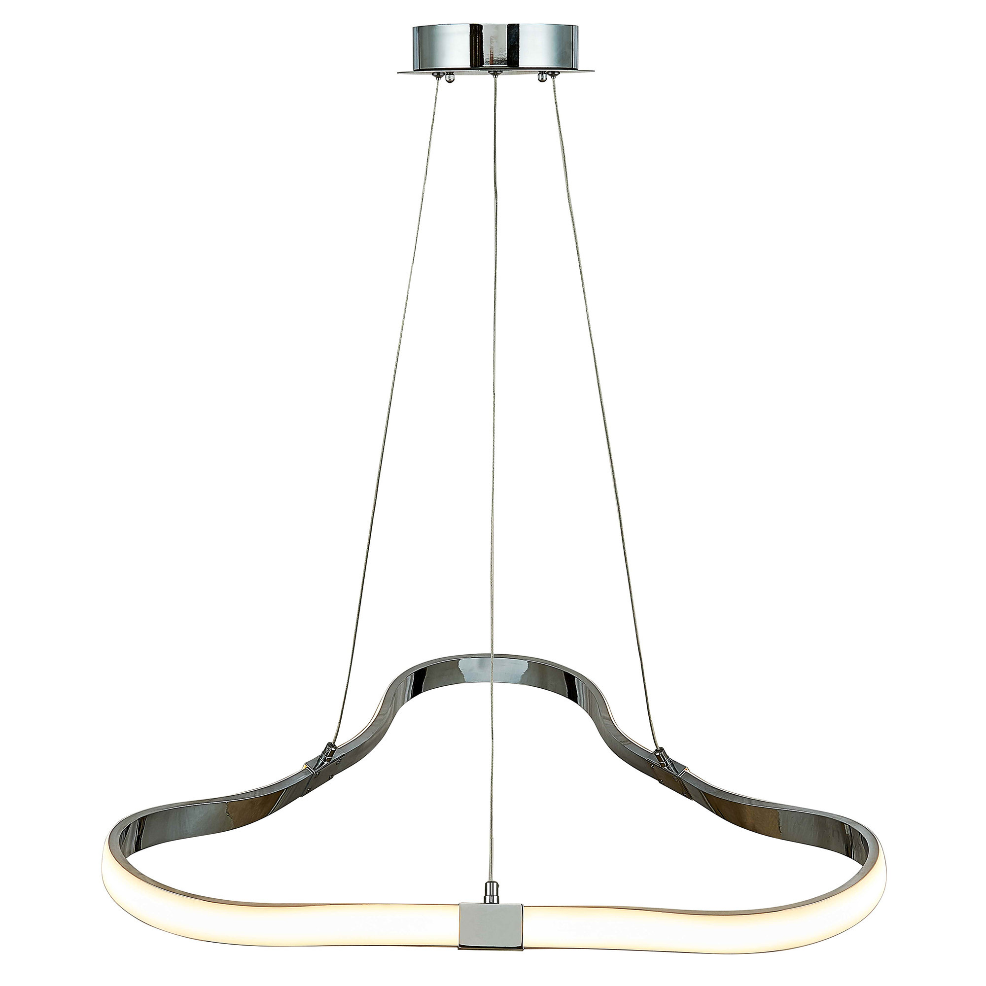 Wrought Studio™ 1 Light Led Array Triangular Shaped Pendant Light In ...