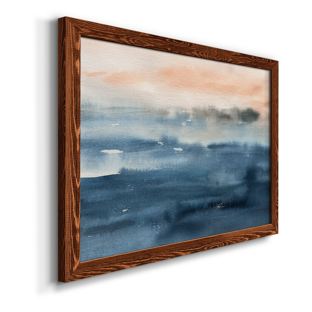 Orren Ellis Lake Sunrise - Picture Frame Painting on Canvas | Wayfair