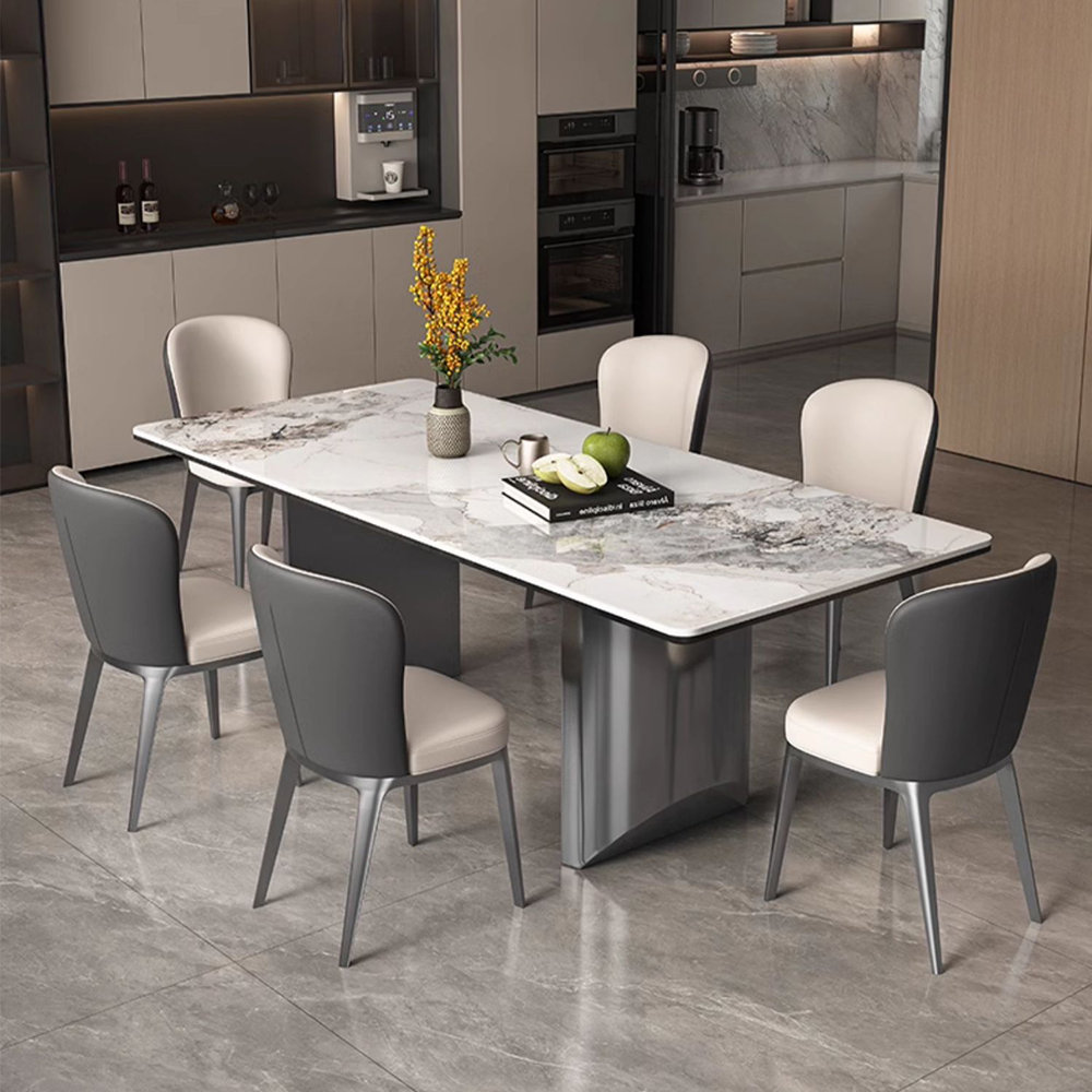 Elamer European modern simple dining table set | Wayfair
