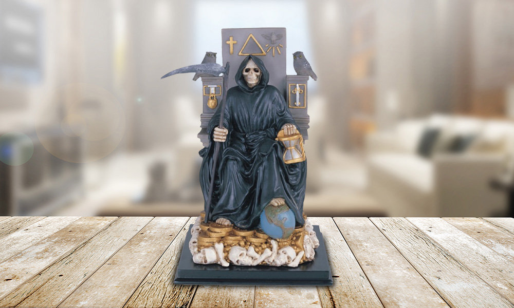 Trinx Culbane Black Santa Muerte Our Lady of the Holy Death Religious ...
