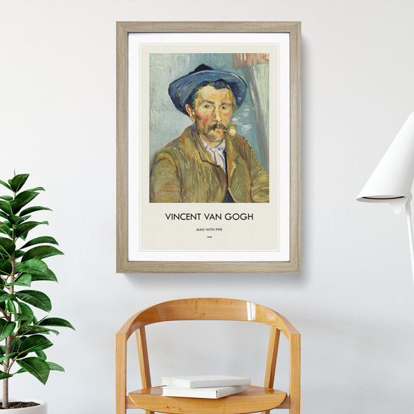 East Urban Home The Pipe Smoker by Vincent Van Gogh - Picture Frame ...