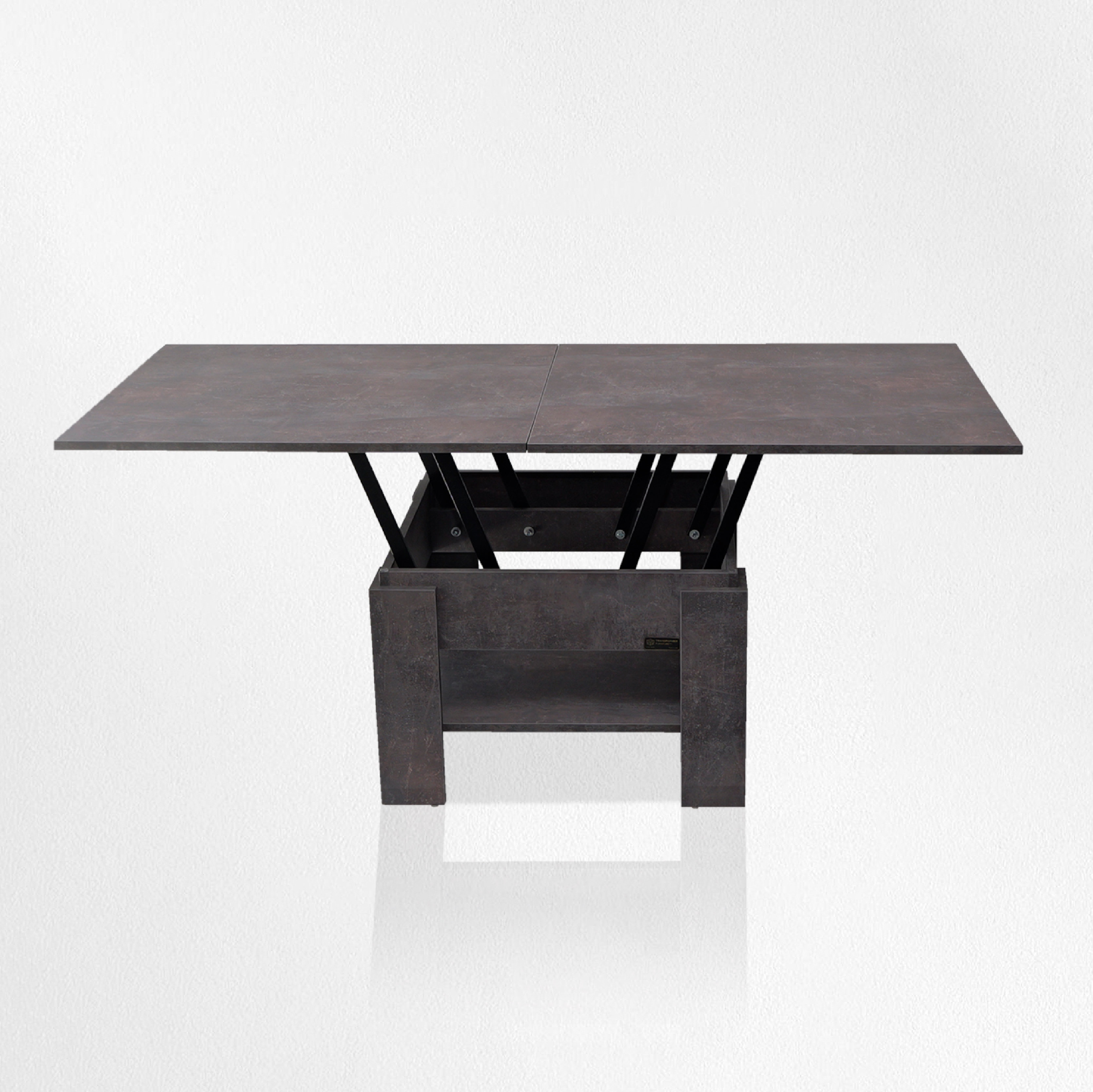 Gracie Oaks Lift-top Coffee Table ? Seats 7-9 People, Laminate Finish ...