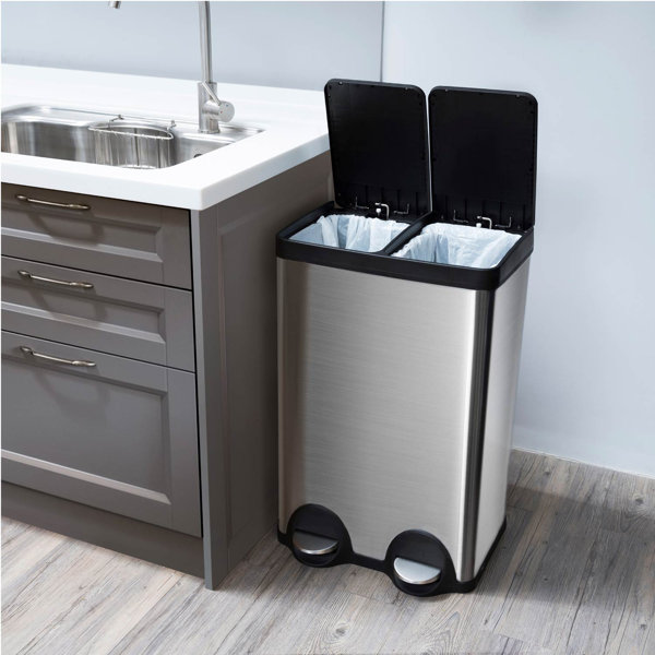 Dual & Multi Compartment Trash Cans | Wayfair