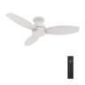 CARRO 48'' DC Motor Flush-Mounted Ceiling Fan With Remote Control, with ...