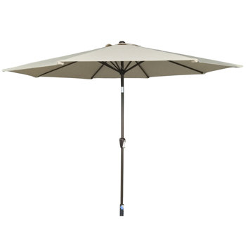 Hokku Designs 3m Traditional Parasol | Wayfair.co.uk
