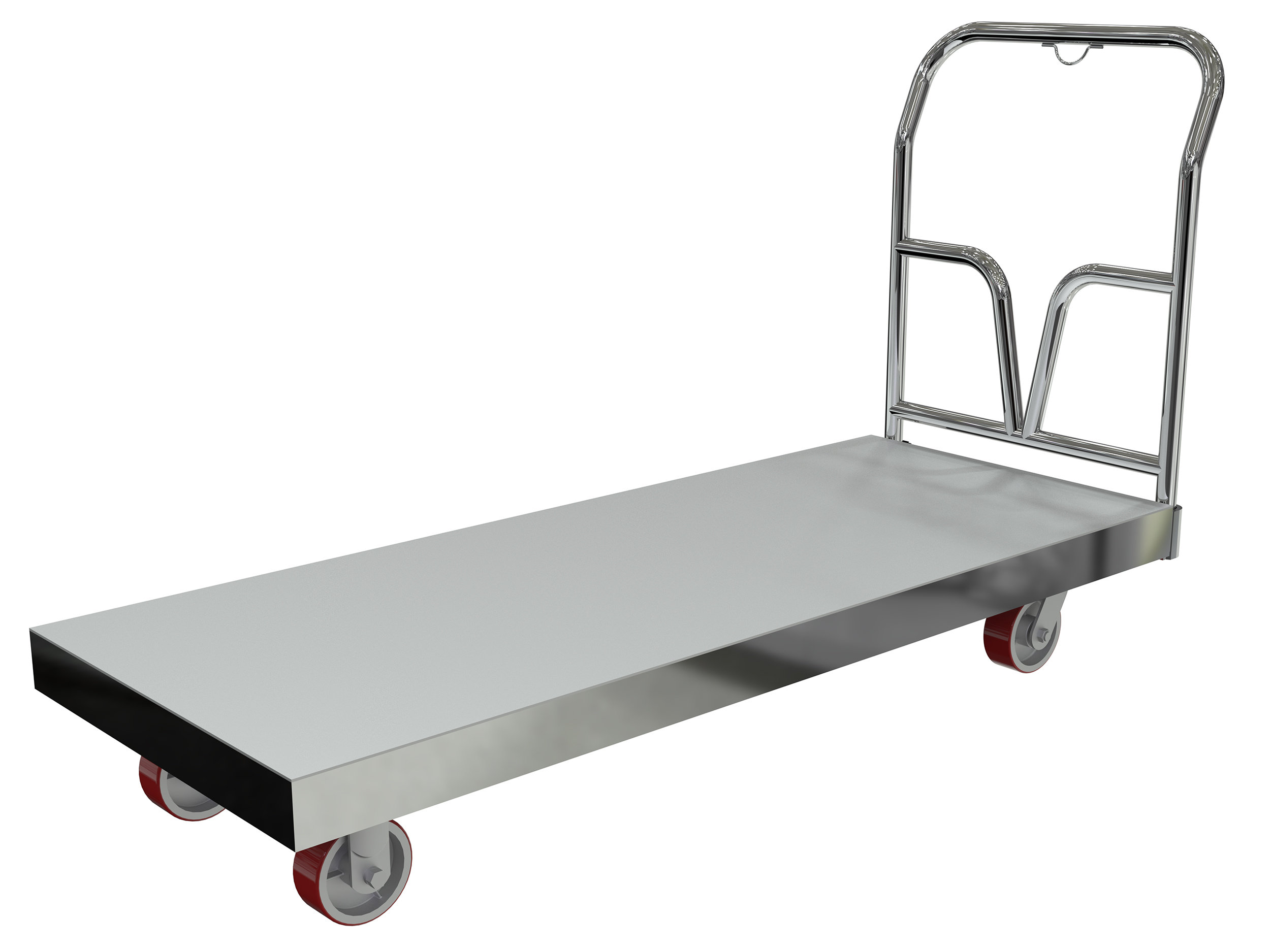 Vestil 3600 lb. Capacity Aluminum Platform Dolly | Wayfair