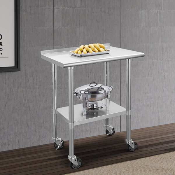 Brayden Studio® Charlae Metal Kitchen Cart | Wayfair