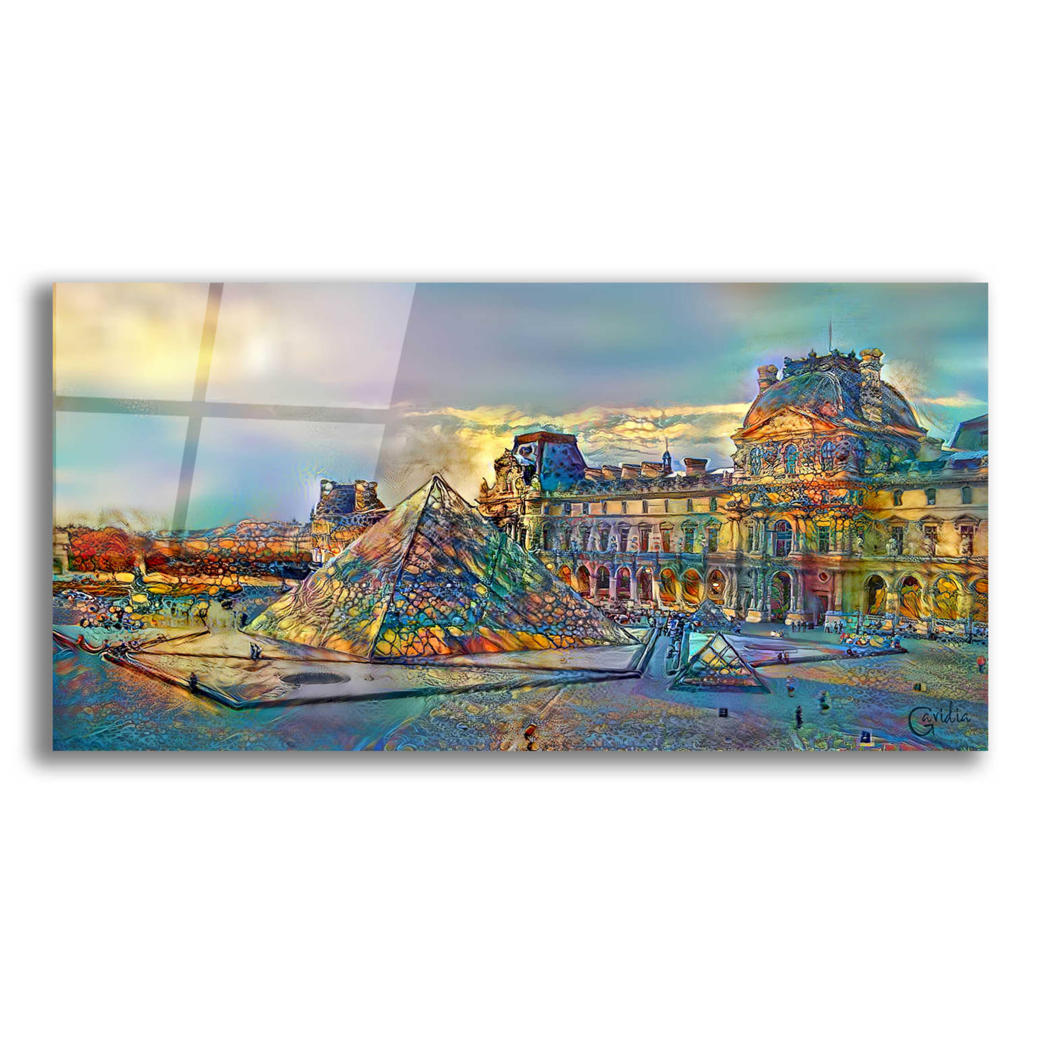 Red Barrel Studio® Epic Art 'Paris France Louvre Museum' By Pedro Gav ...