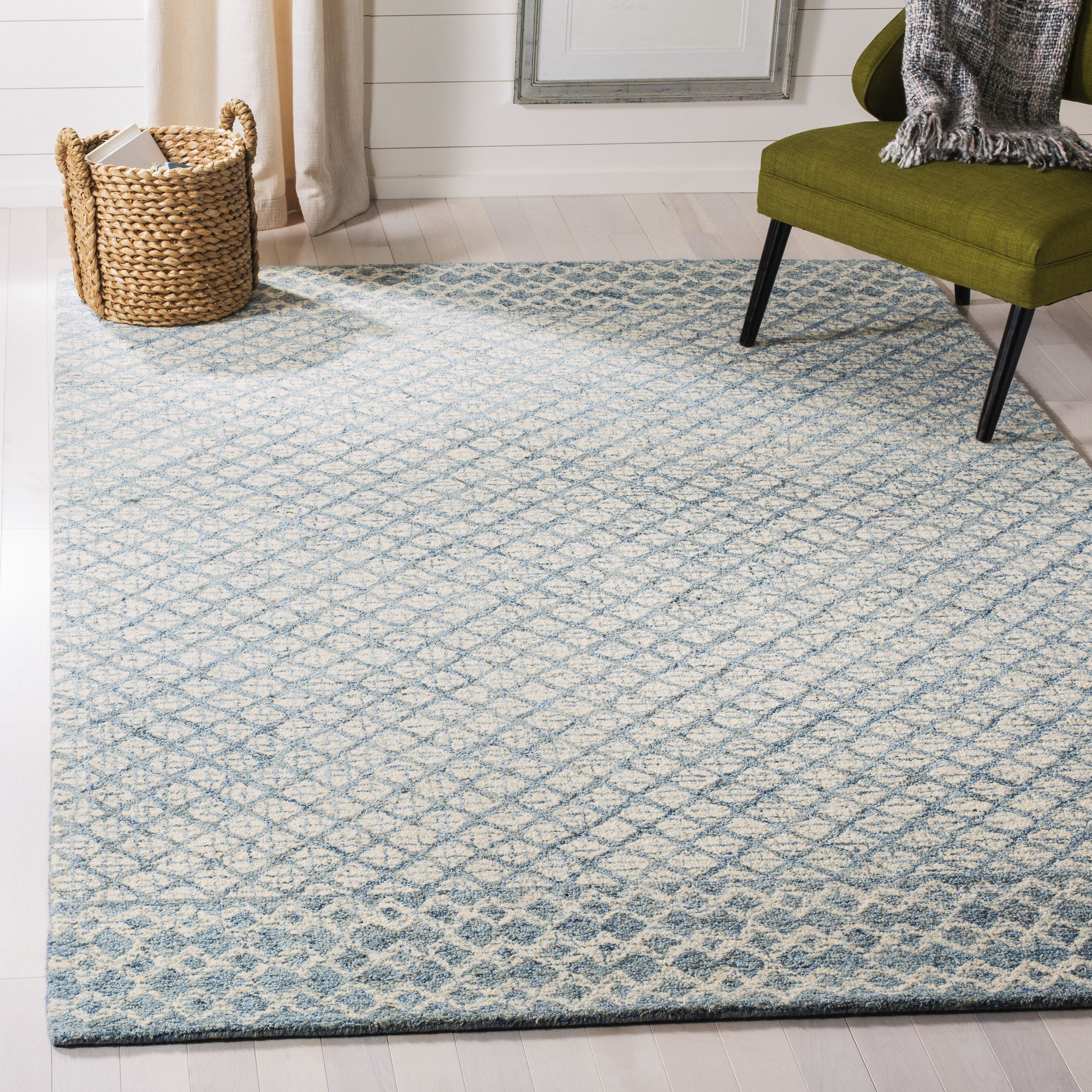 Rosecliff Heights Costin Hand Tufted Wool Rug & Reviews | Wayfair