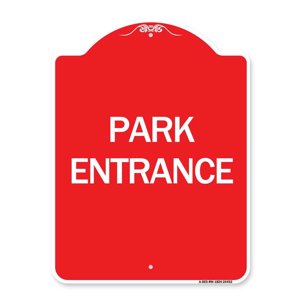 Signmission Designer Series Sign - Park Entrance/24453 | Wayfair
