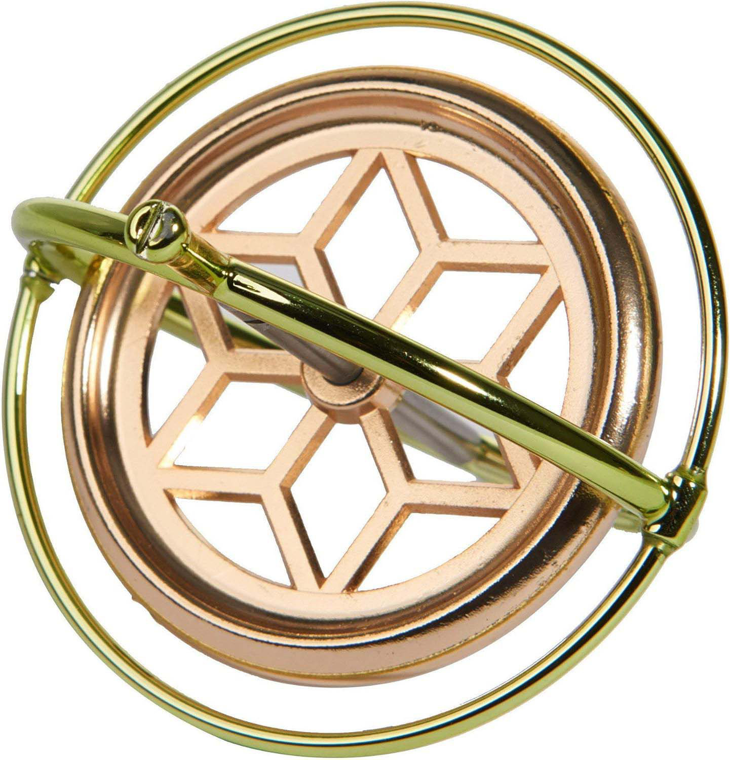 George Oliver Precision Gyroscope Kill Time Metal Anti Gravity Spinner ...