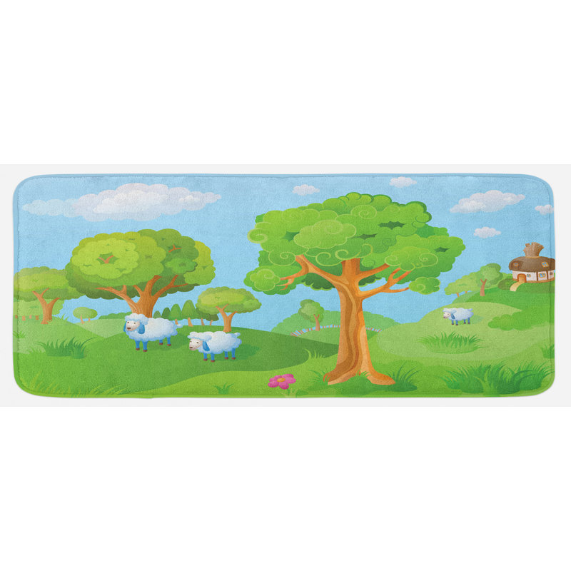 East Urban Home Fairy Tale Kitchen Mat | Wayfair