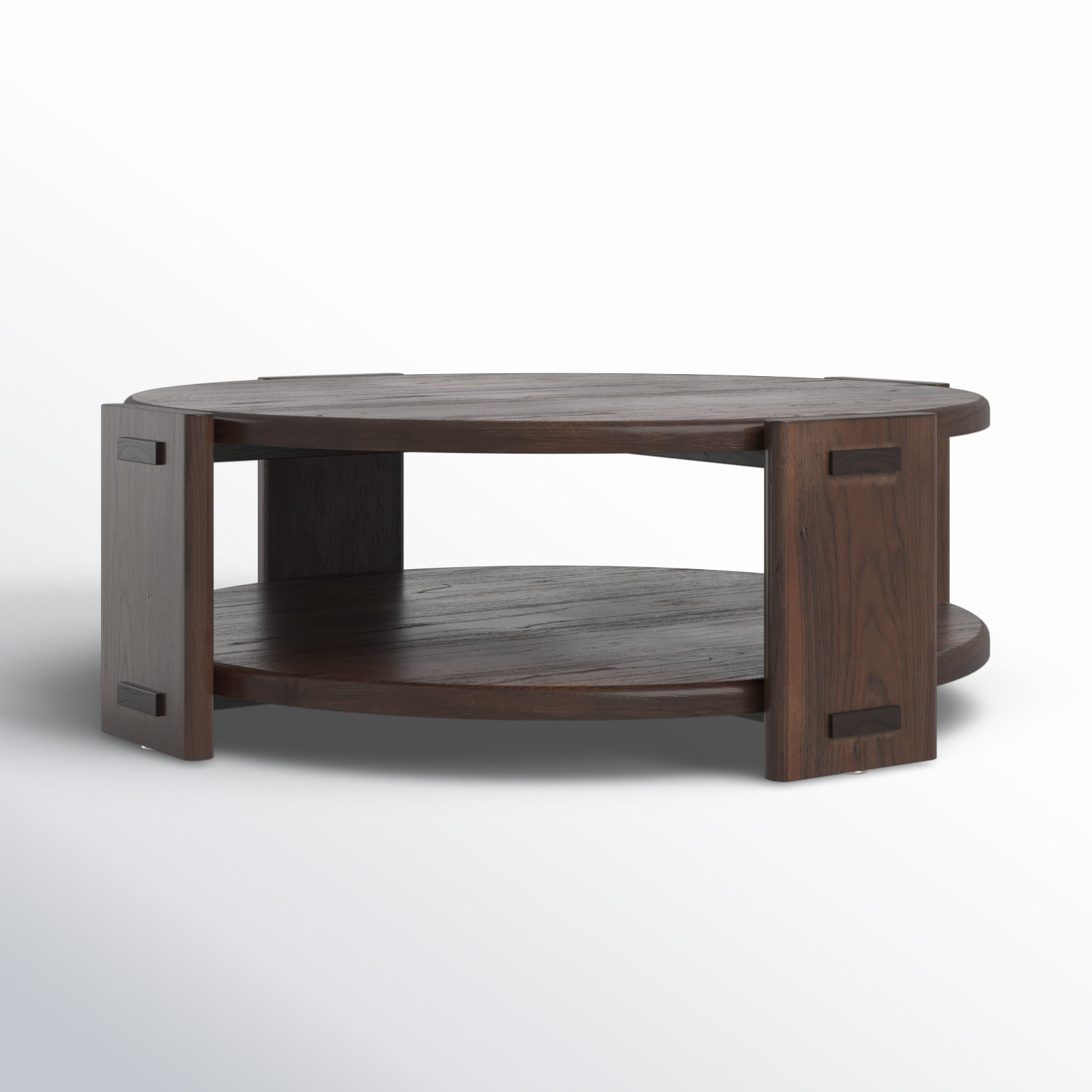 Joss & Main Starling Solid Wood 4 Legs Coffee Table with Storage | Joss ...