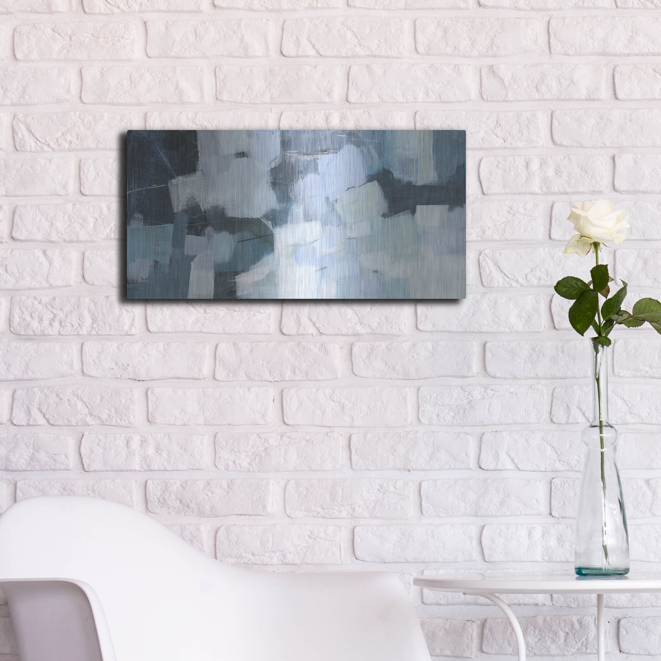 Ivy Bronx " Blue Deluge I " by Victoria Borges | Wayfair