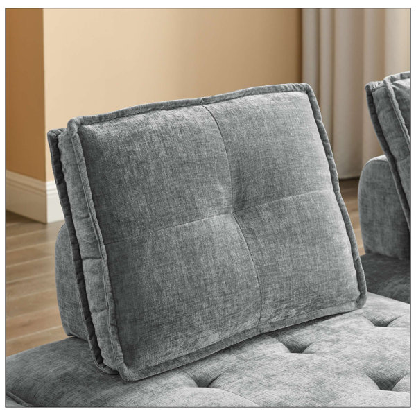 Latitude Run® Kyndyl 4 - Piece Upholstered Sectional | Wayfair