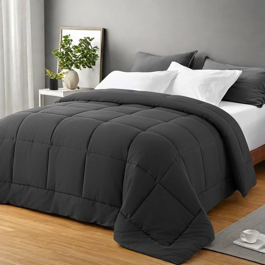 Hokku Designs Extra Large Down Alternative Lightweight Quilted Duvet ...