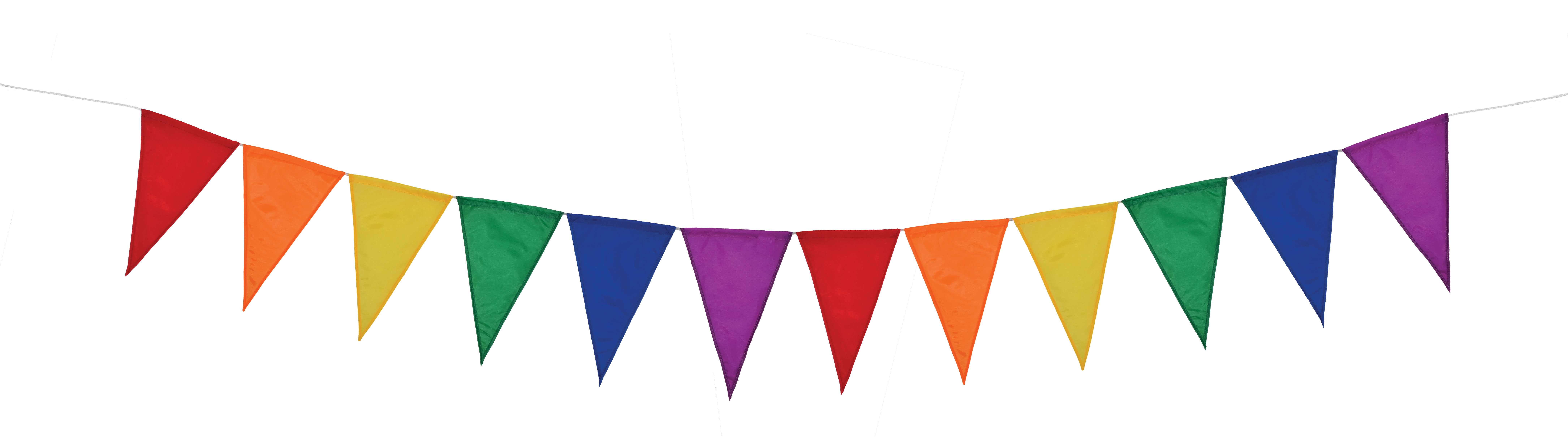 In The Breeze Rainbow Festive Pennant String & Reviews | Wayfair