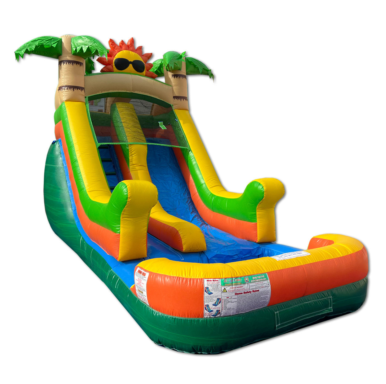 Jingo Jump 13' Sun Fun Water Slide - Wayfair Canada