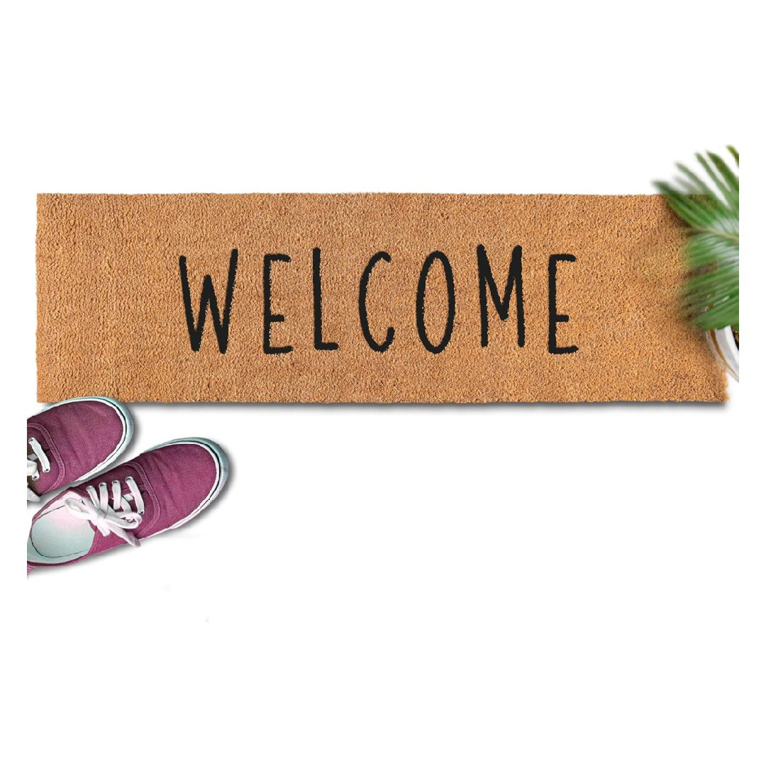 Trinx Door Mat 50X15 Inch, Oversized Extra Large Welcome Mat For Double ...