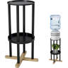Latitude Run® Metal With Wood Water Dispenser Floor Stand, Water Stands ...