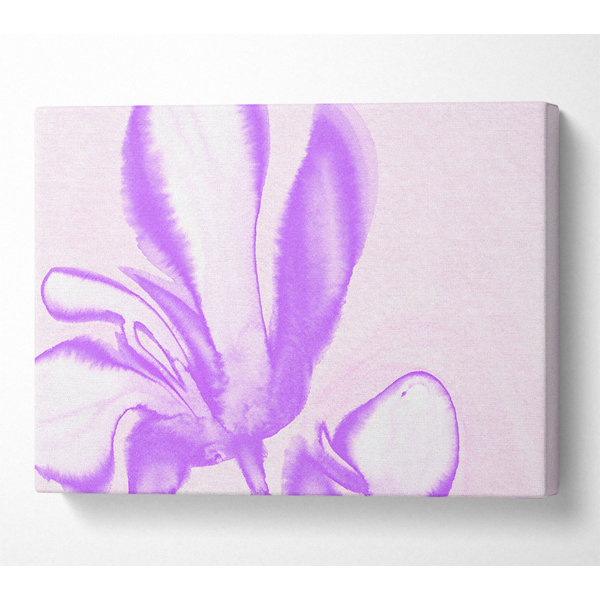 ClassicLiving Lilac Ripple - Wrapped Canvas Art Prints | Wayfair.co.uk
