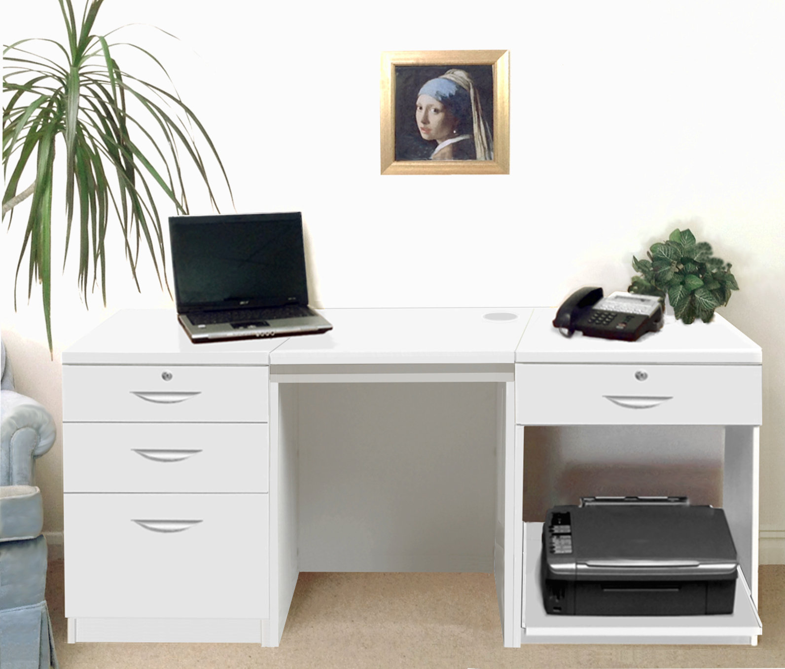 Ebern Designs Walshaw Desk & Reviews | Wayfair.ie
