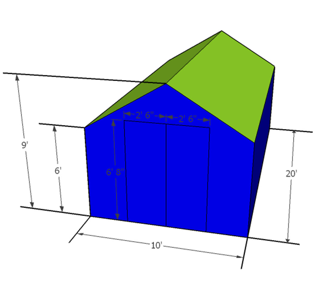 E-Z Frames Storage Shed Kit & Reviews | Wayfair