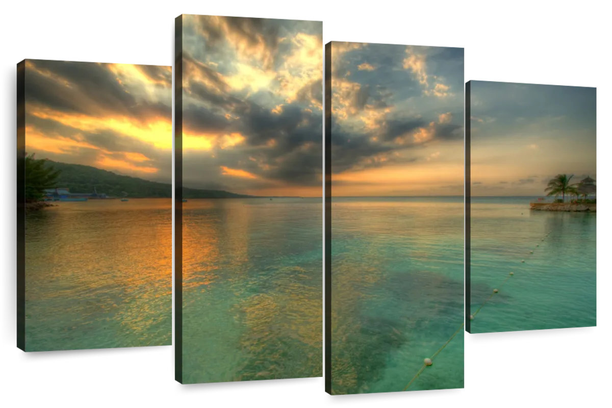 Beachcrest Home™ Gillard Ocho Rios Gillard Sunset | Wayfair