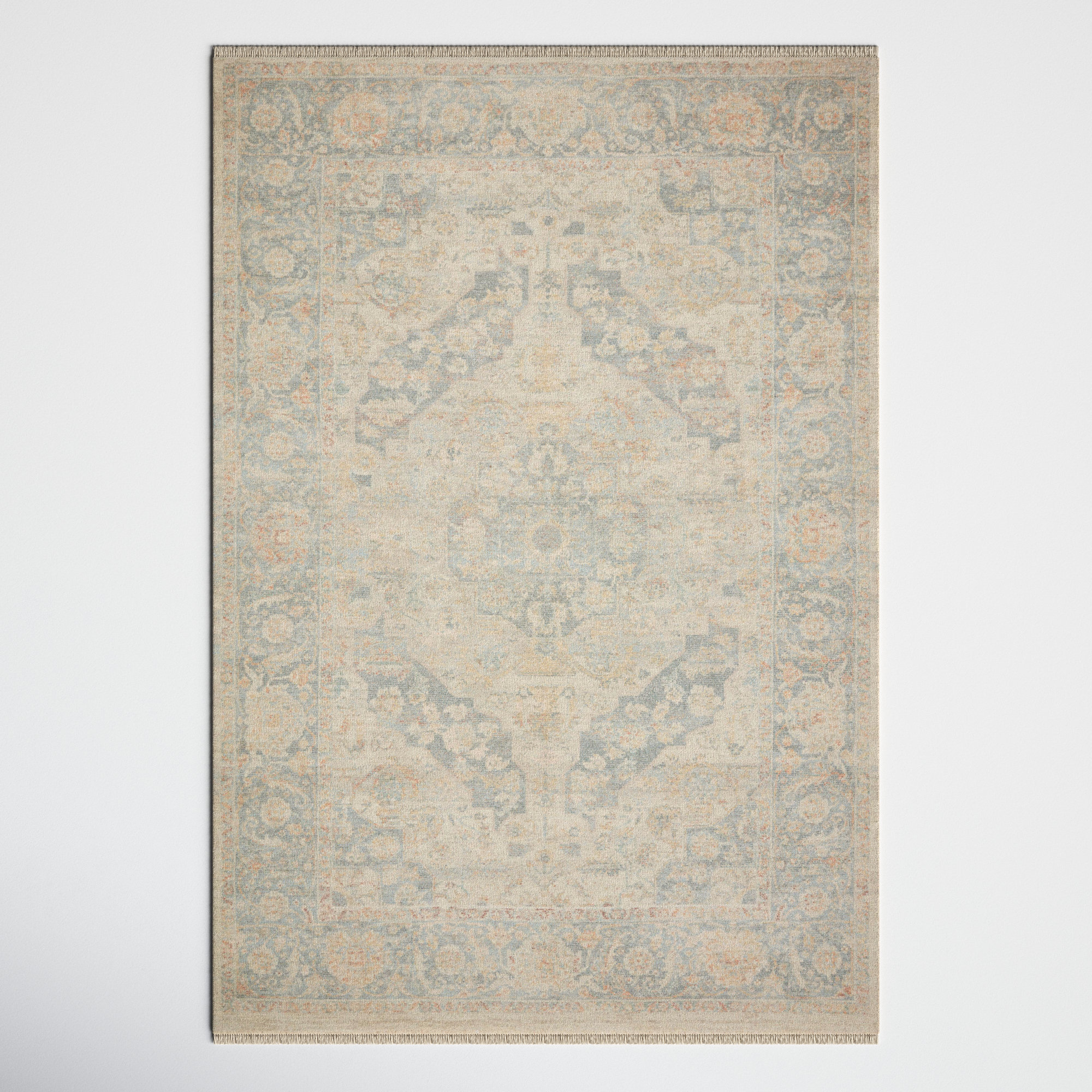 Joss & Main Amanda Handmade Flatweave Beige Rug & Reviews | Wayfair