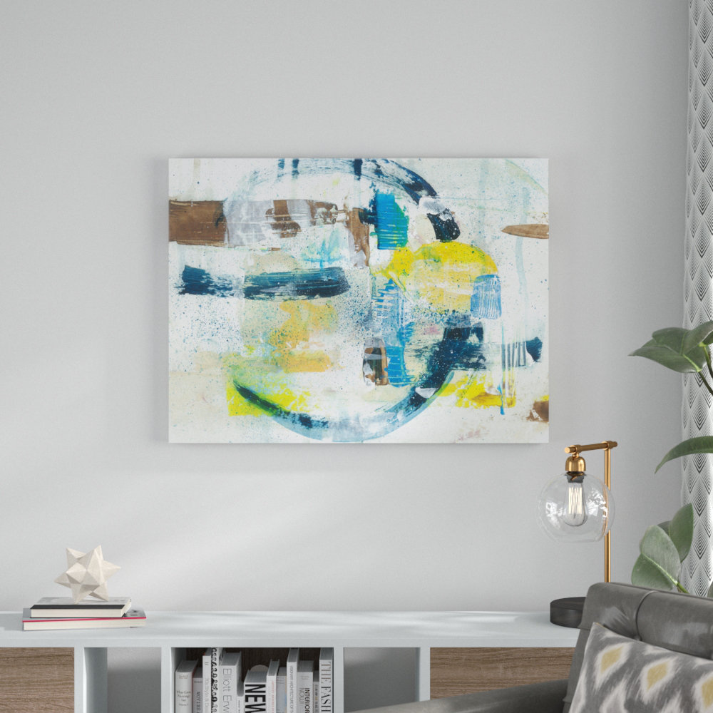 Brayden Studio 'Sun & Shade' - Wrapped Canvas Acrylic Painting Print ...