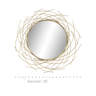 CosmoLiving by Cosmopolitan Modern Overlapping Arc Accent Mirror ...