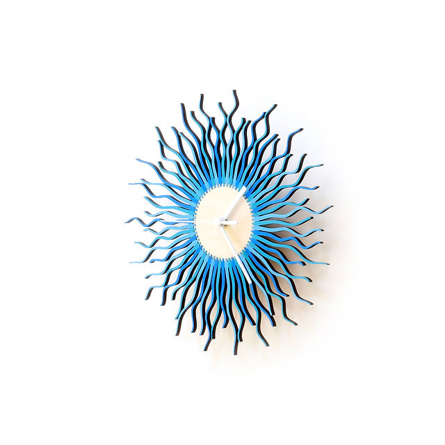 ONZENO Radium Manufactured Wood Wall Clock | Wayfair.co.uk