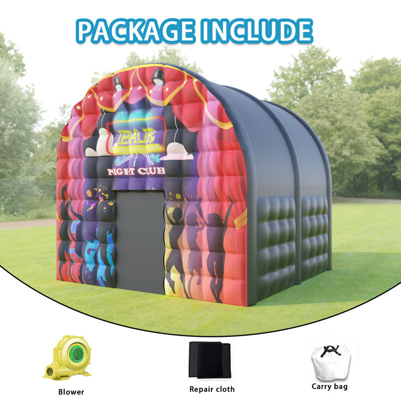 yijia Inflatable Tent Square Gazebo Air soft Tent Large Inflatable ...