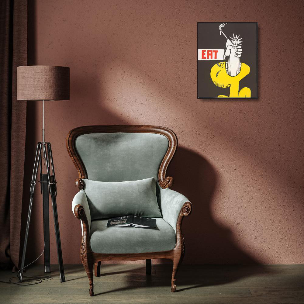 Alcott Hill® "Eat" by Tomi Ungerer - Gallery Wrap Canvas Wall Art | Wayfair