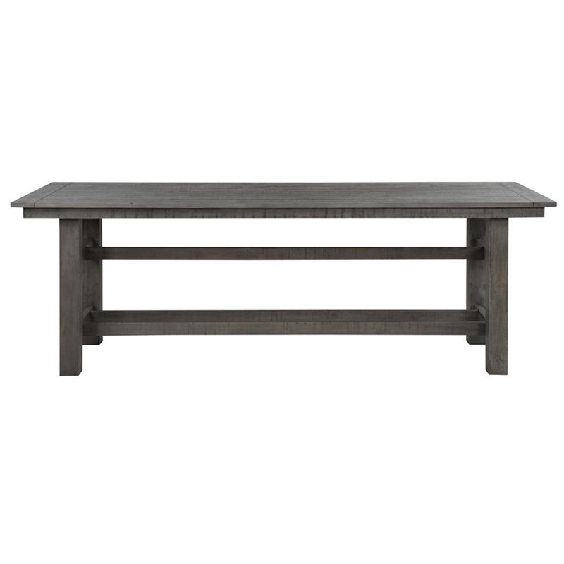 Red Barrel Studio® Keystone Counter Height Dining Table Grey | Wayfair
