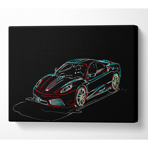 Borough Wharf Ferrari F430 - Wrapped Canvas Print | Wayfair.co.uk